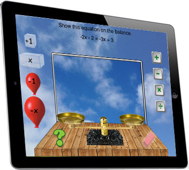 Algebra Balance - iPad App