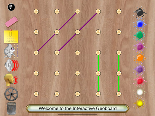 Interactive Geoboard