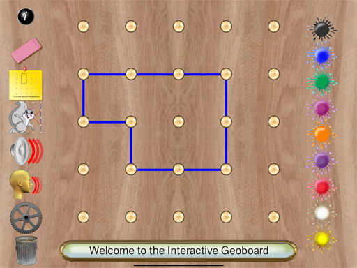 Interactive Geoboard