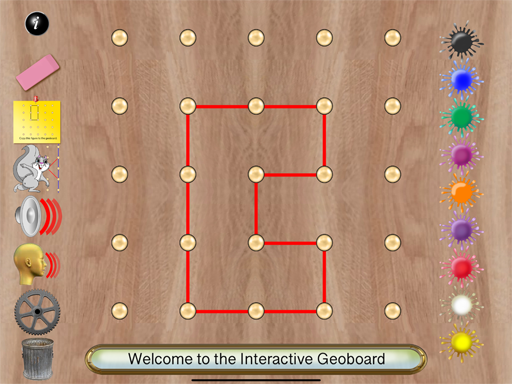 Interactive Geoboard