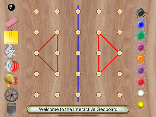 Interactive Geoboard