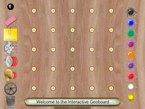Interactive Geoboard