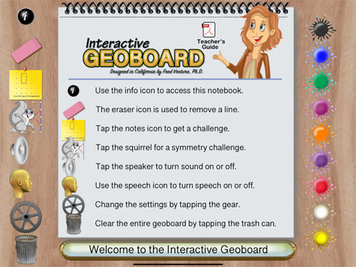 Interactive Geoboard