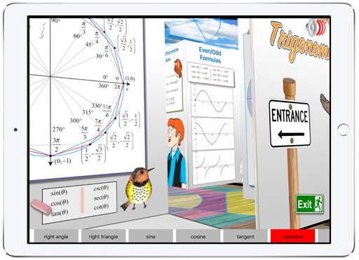 Trigonometry Portal AR